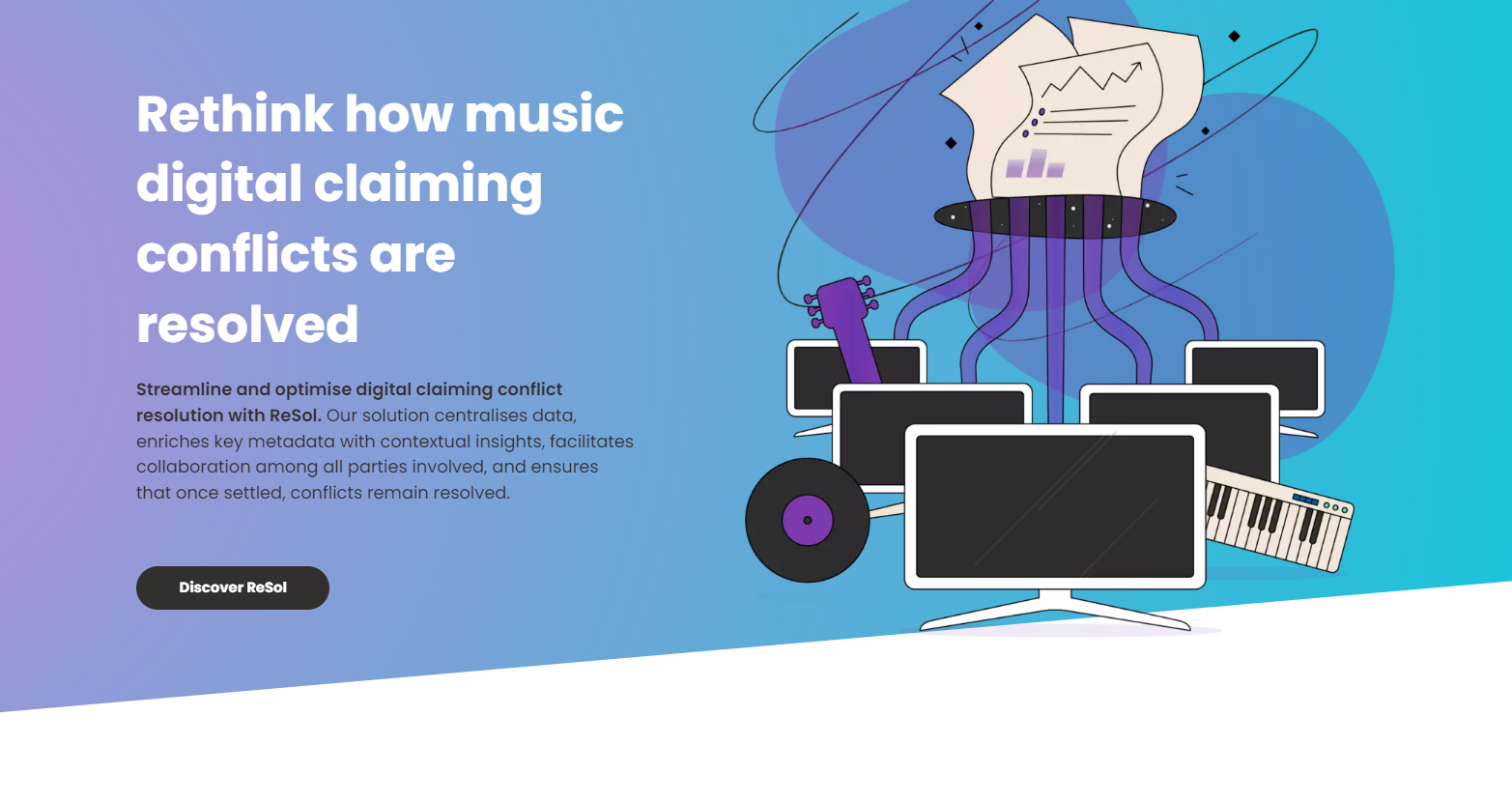 Music rights digital conflict detection and resolution - ReSol by BMAT